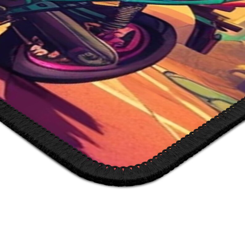 Anime Style Scooter Gaming Mouse Pad, Unique Custom Design, Cool Mouse ...