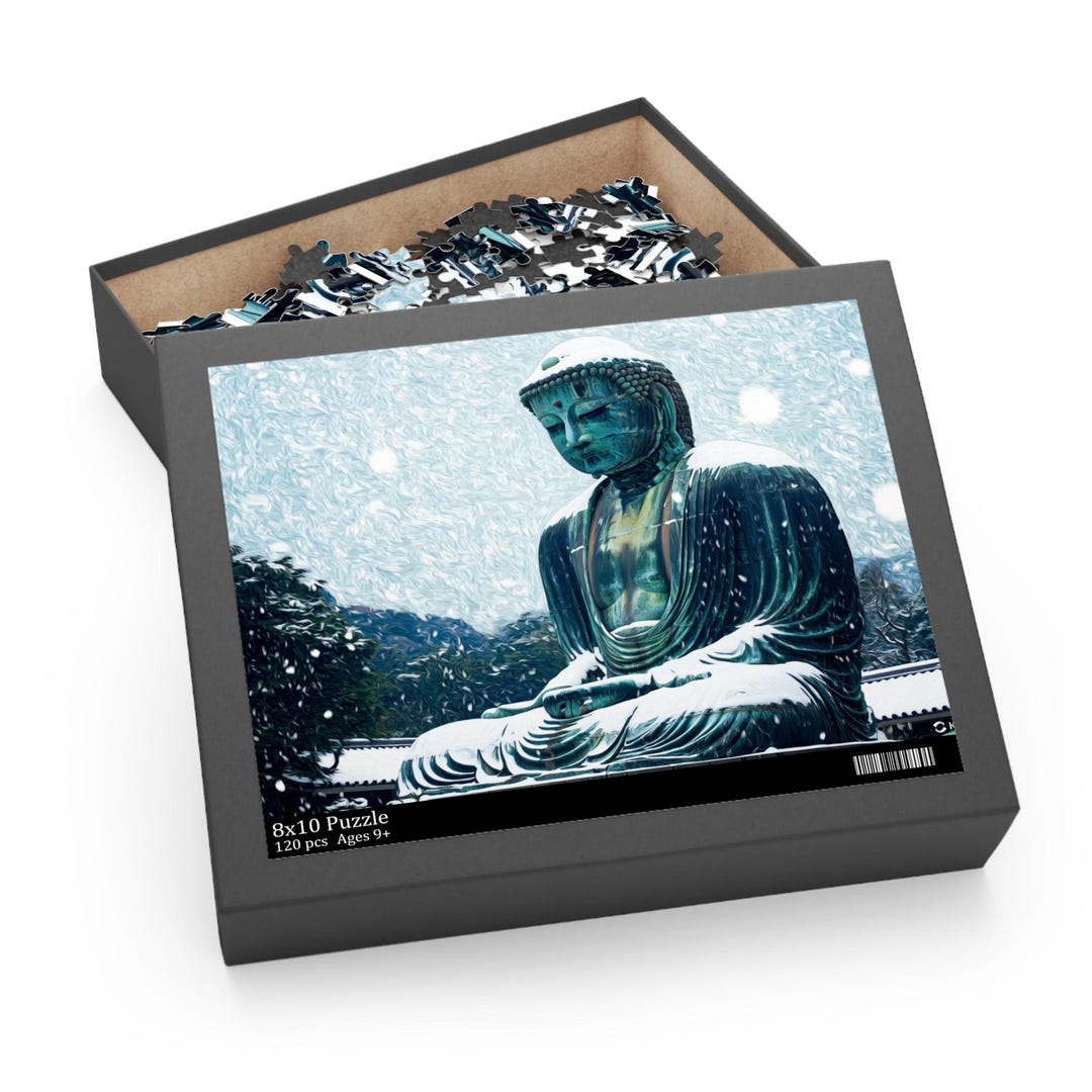 Buddha Puzzle, Vincent Willem Van Gogh Style, Japanese Art Jigsaw ...