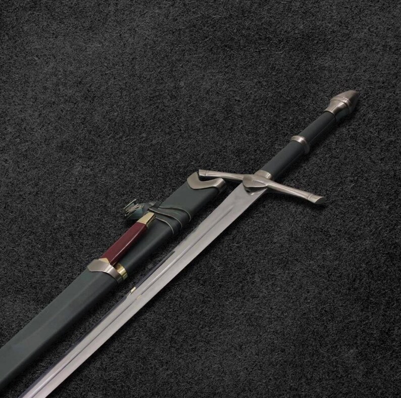Hand-forged Aragorn Strider Ranger Sword, LOTR Ringwraith Replica ...