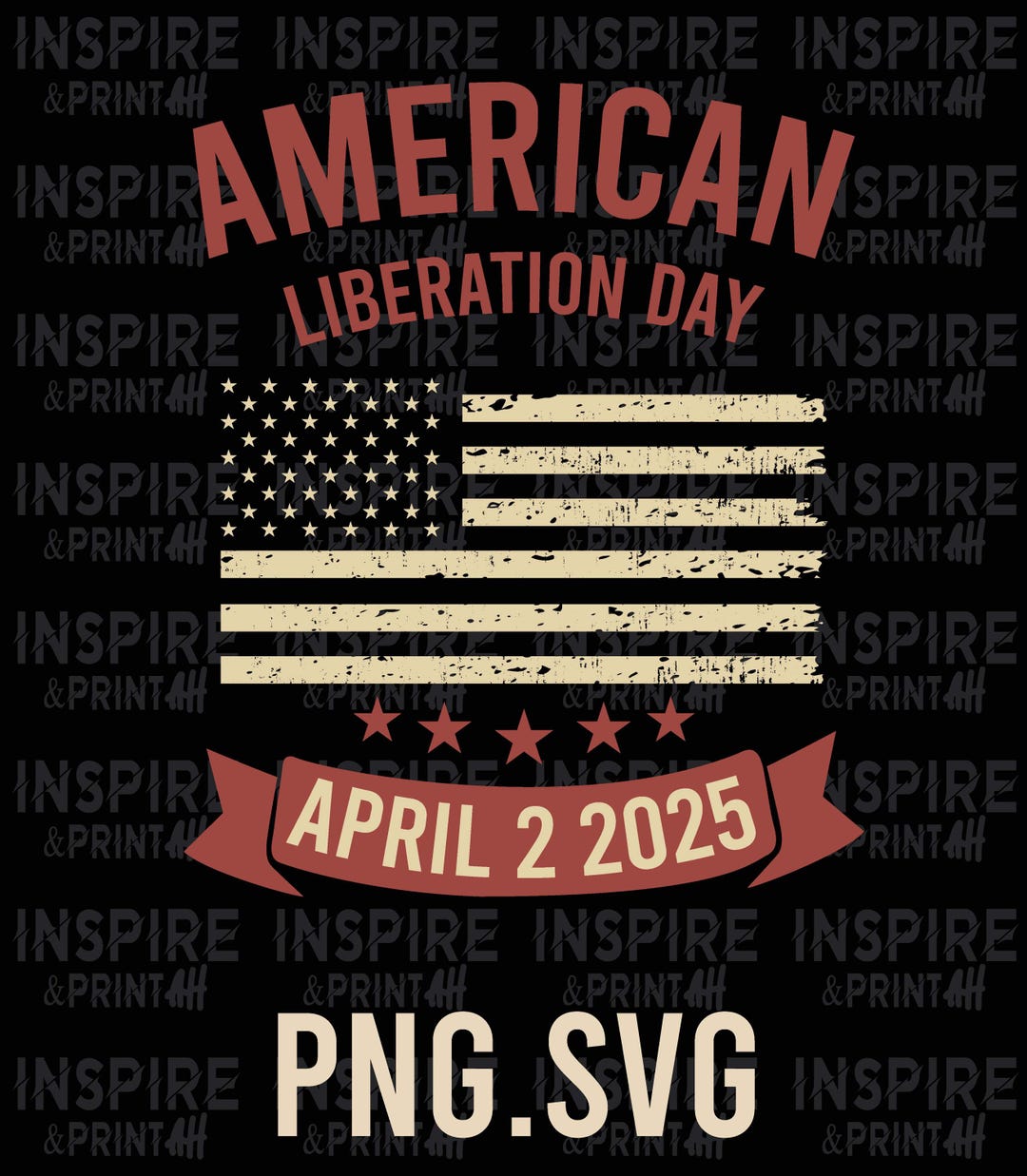 LIBERATION DAY USA – April 2, 2025 Png Svg, Trump Quote, American ...