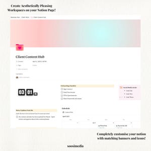 Notion Icons & Covers Bundle Aesthetic Aura Gradient PNG SVG Notion ...