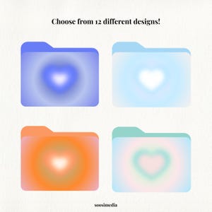 Notion Bundle Aura Gradient Notion Icons Heart Desktop Folder Icons ...