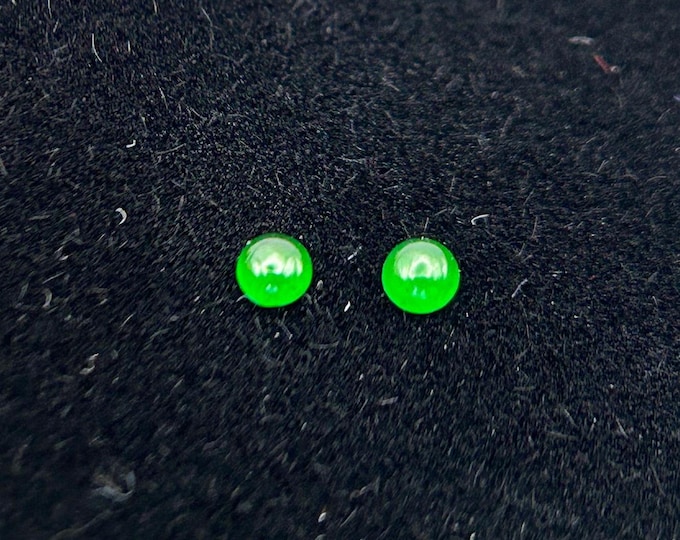 2.5mm High Quality Natural Guatemala Jade Cabochons, Imperial Jadeite ...