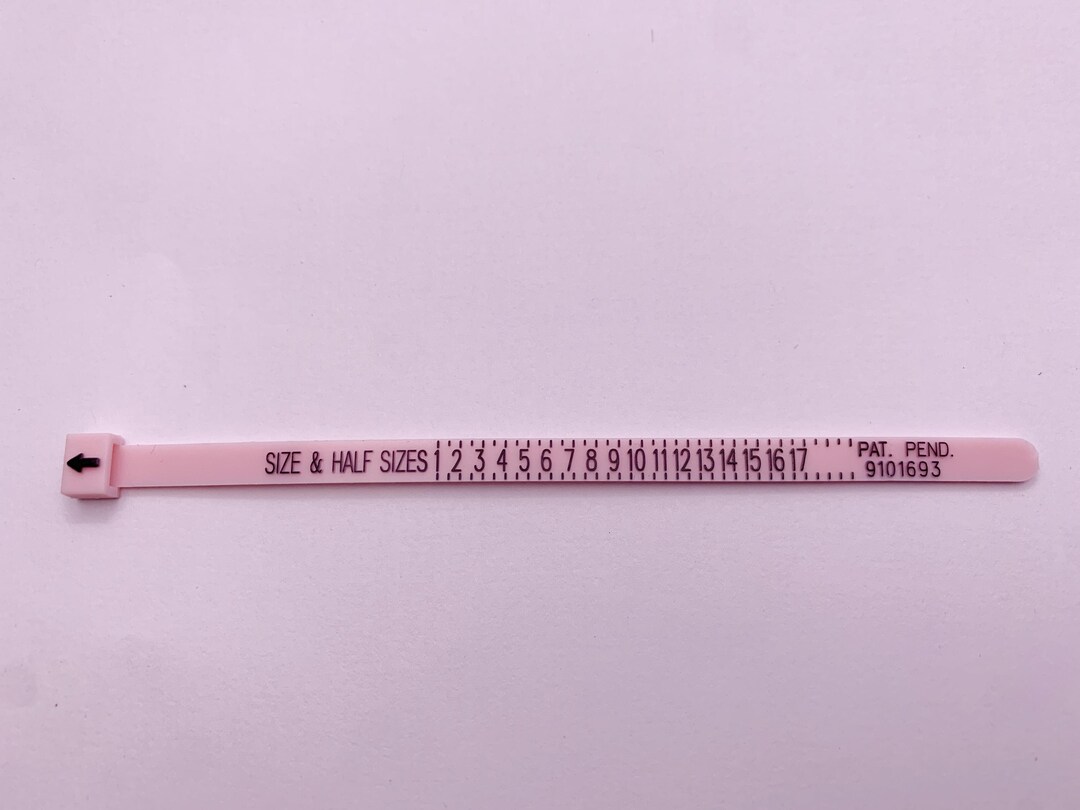 Free Ring Sizer, Reusable Ring Sizer, US Ring Size Tool, Find Your True ...