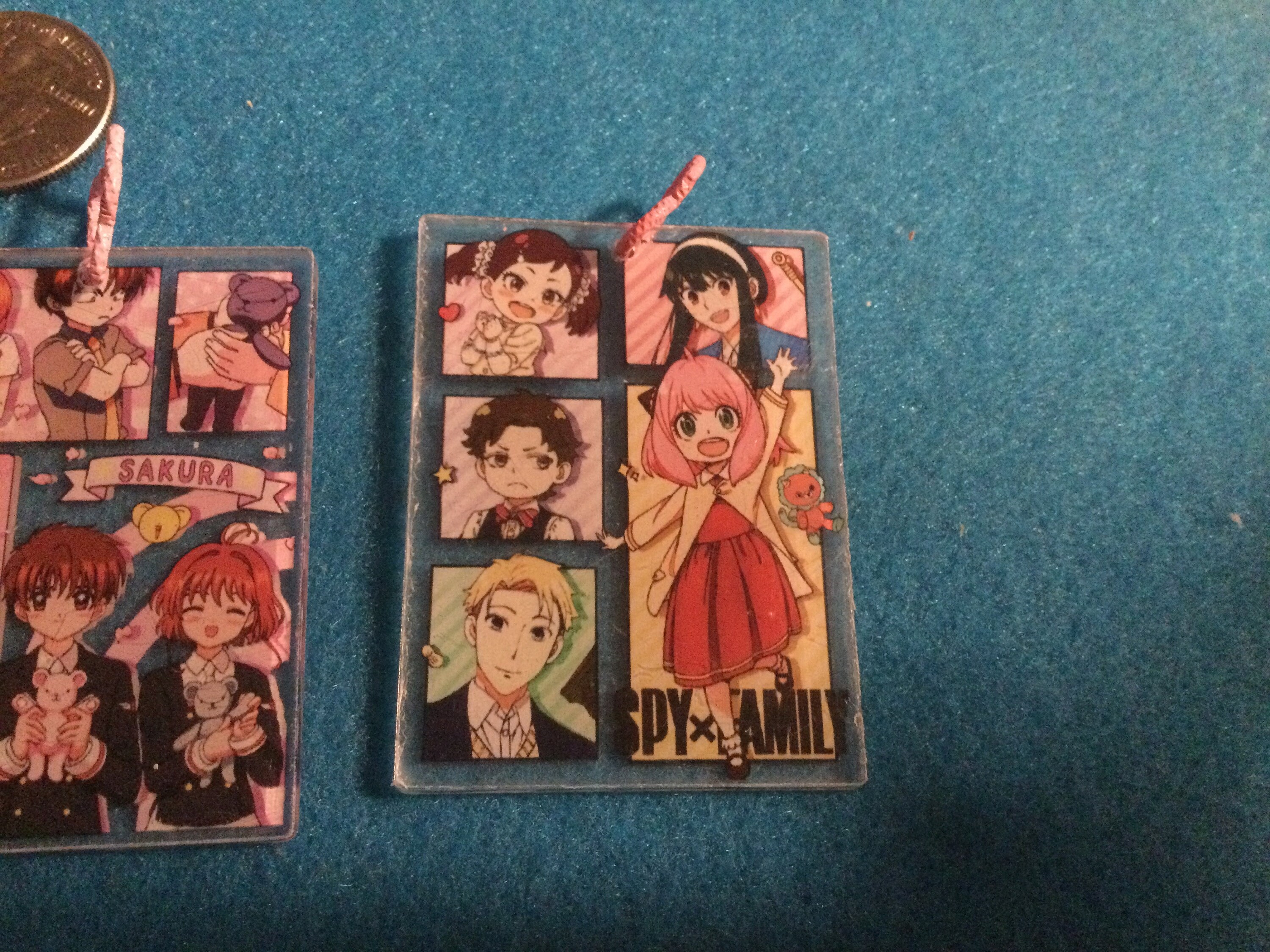 Anime 4 Cm Acrylic Charms - Etsy