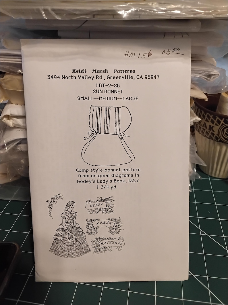 Sun Bonnet Pattern From Heidi Marsh Lbt-2-sb - Etsy