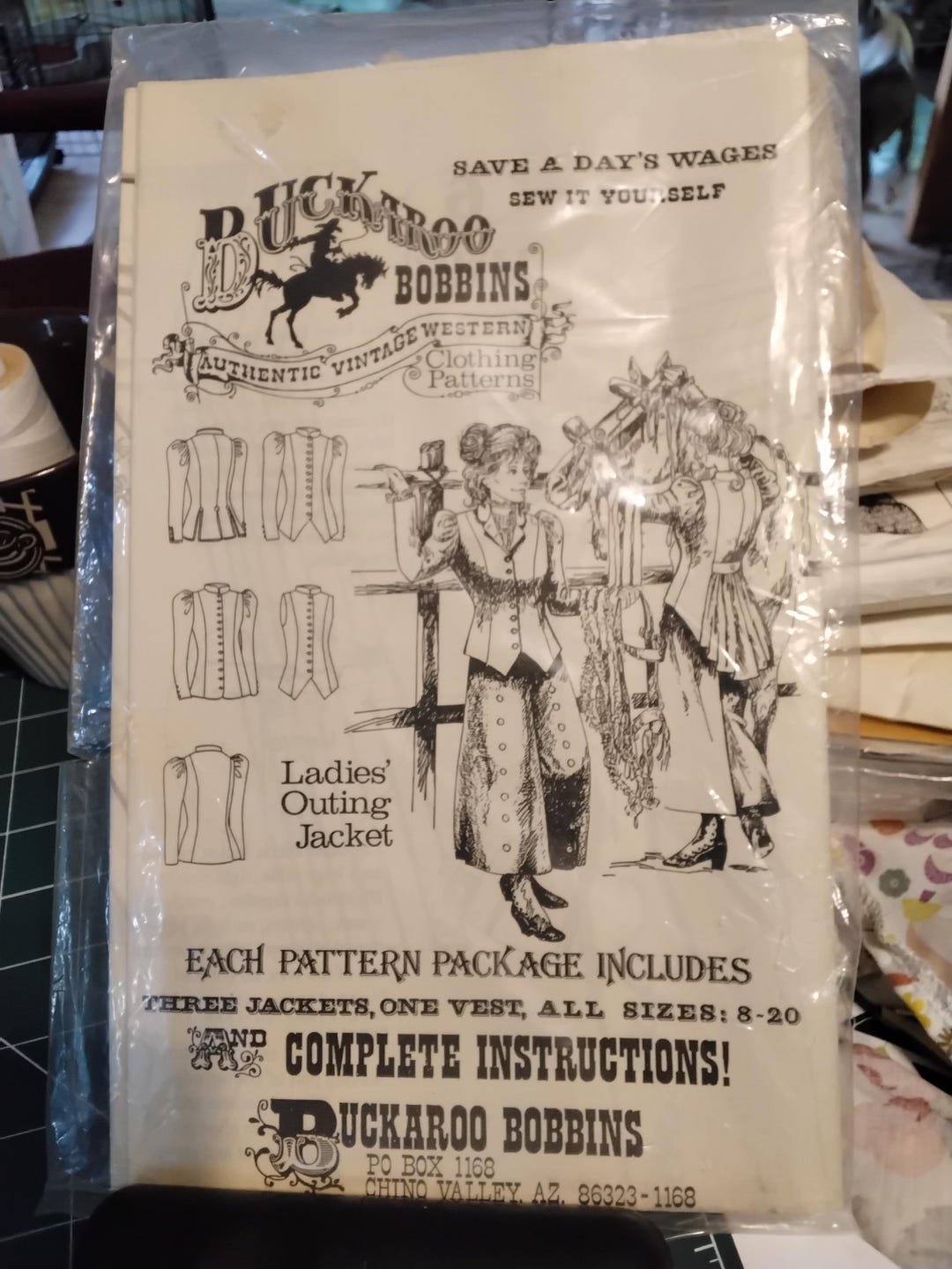 Buckaroo Bobbins Western Clothing Pattern - Etsy