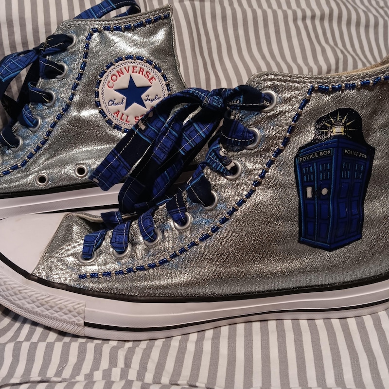 Doctor Who Converse - Etsy