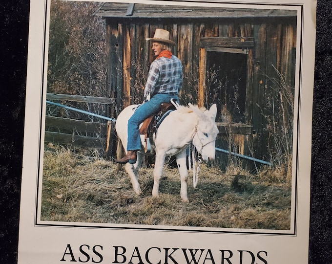Jackson the Jackass 16 Month Calendar 1989 Ass Backwards - Etsy