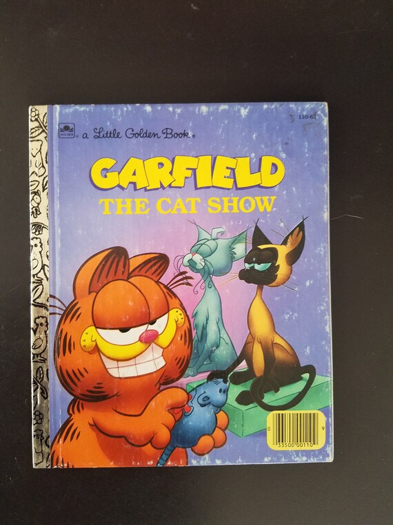 Garfield the Cat Show A Golden Book 1990 Excellent Condition | Etsy