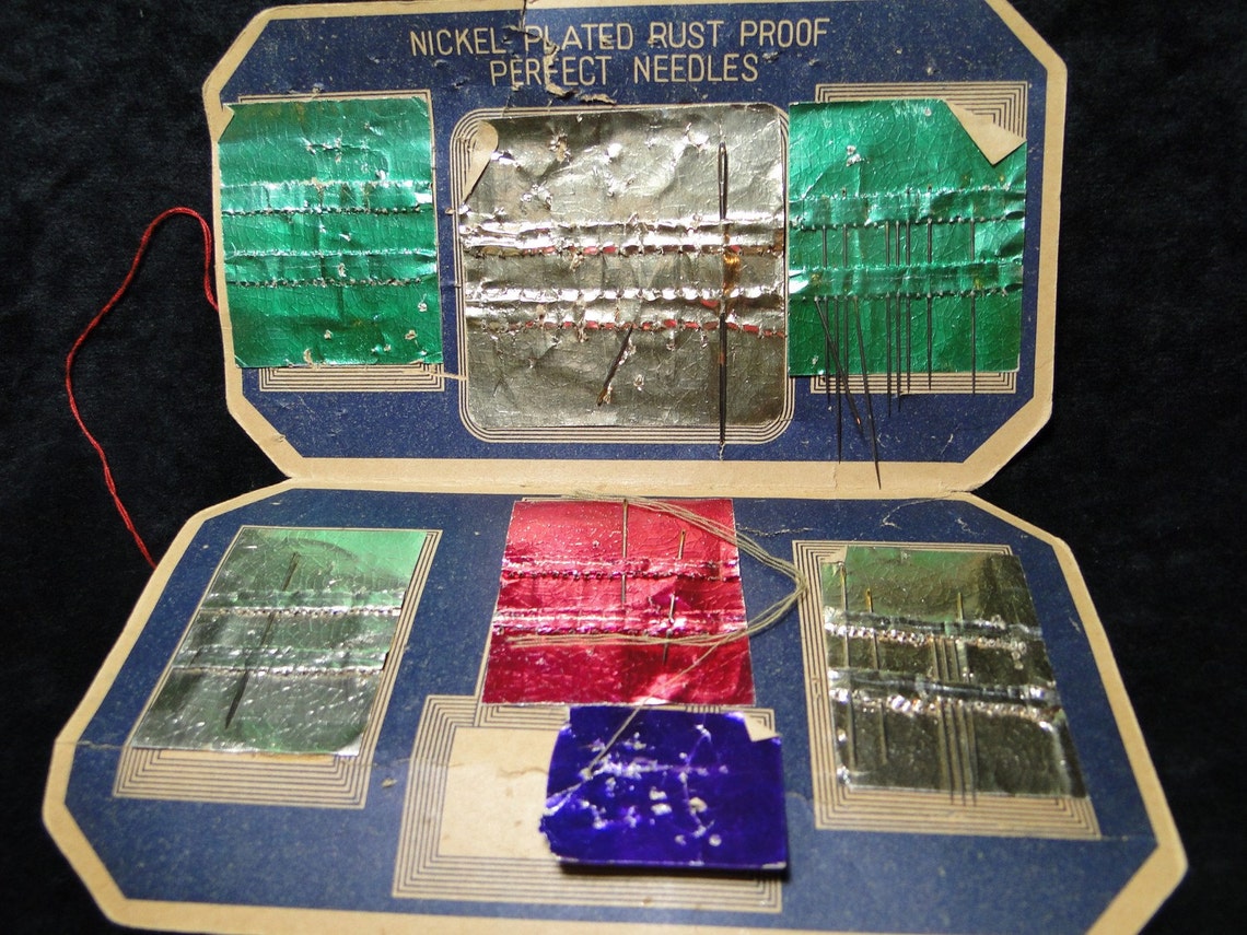 Vintage Jet Speed Needle Book - Etsy