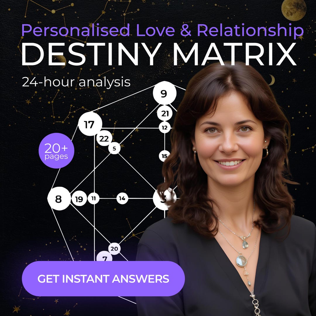 Love Compatibility Destiny Matrix • Couples Astrology & Numerology ...