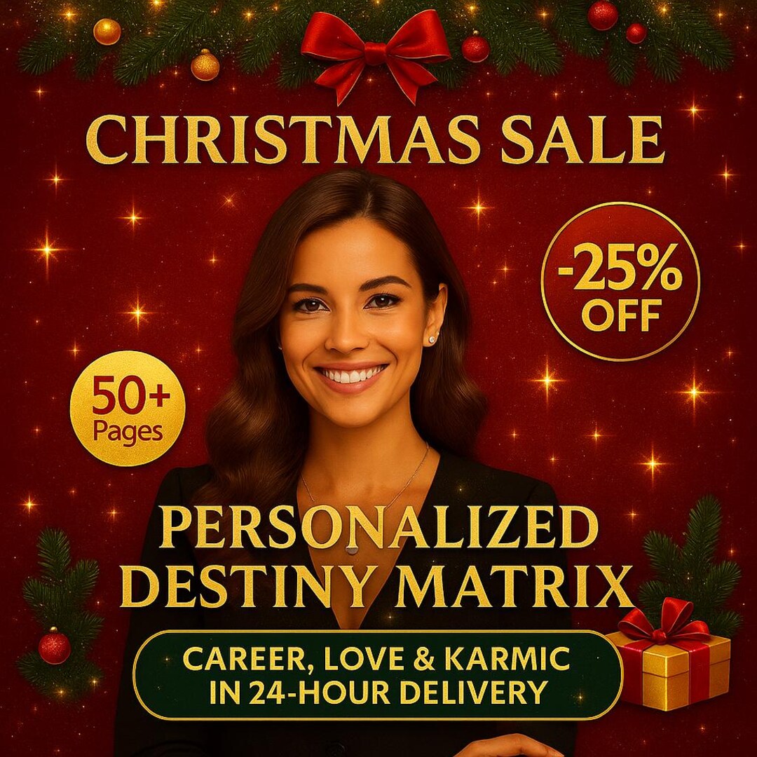 Personalized Destiny Matrix Reading 2026 • 50+ Page Astrology ...