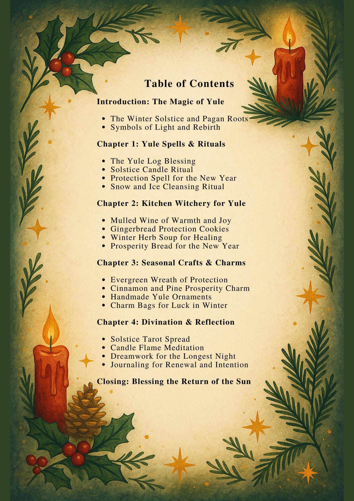 Yule Magic: Spells, Rituals, and Recipes for the Winter Solstice ...