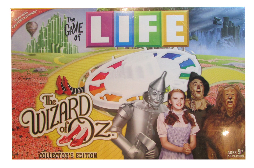 Game, Wizard of Oz, Game of Life, Board Game, Young Adult Game, Rare ...