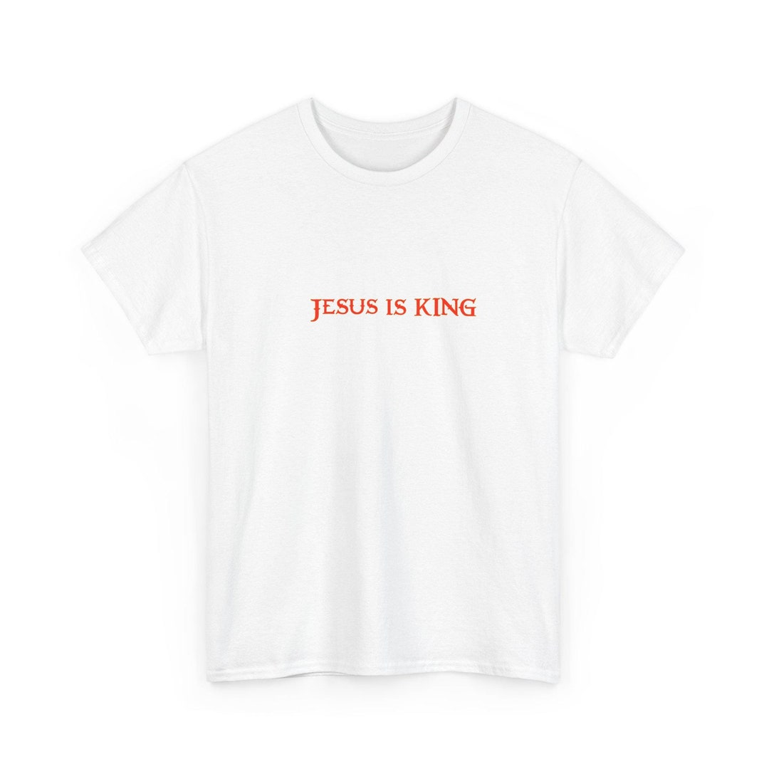 Jesus is King Tee in Narnia Font - Etsy