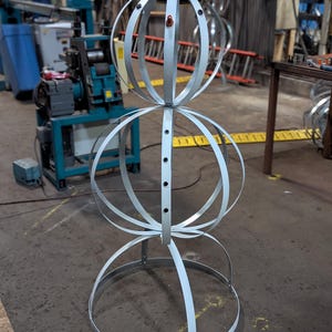 Wine Barrel Hoop Snowman, Metal Yard Art. - Etsy