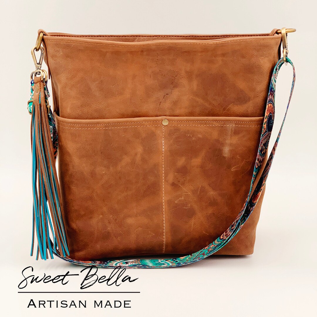 Mahala Adaptable Crossbody/backpack Leather Bag - Etsy