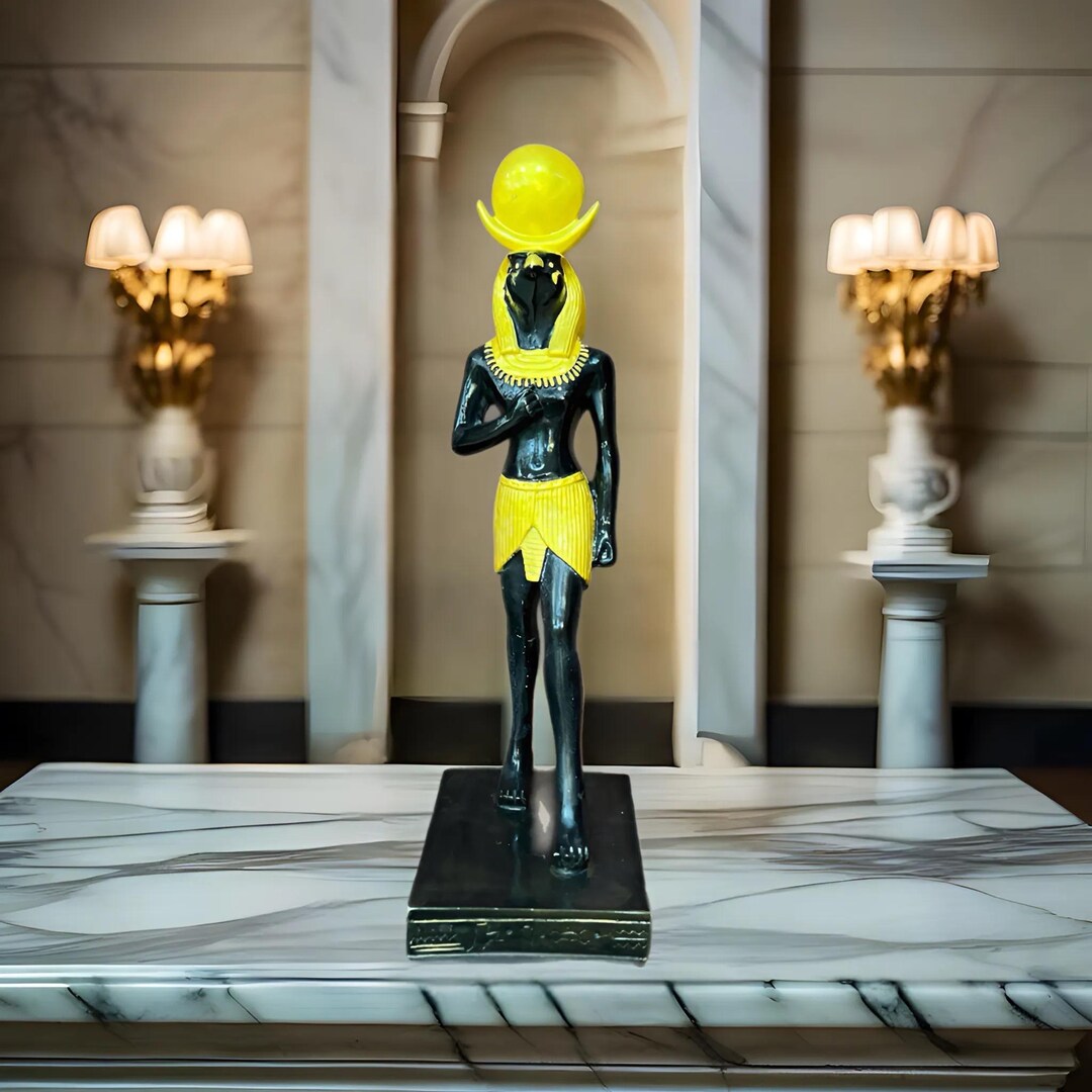 Ancient Egyptian Statue of Thoth God of Moon, Magic, and Master of ...