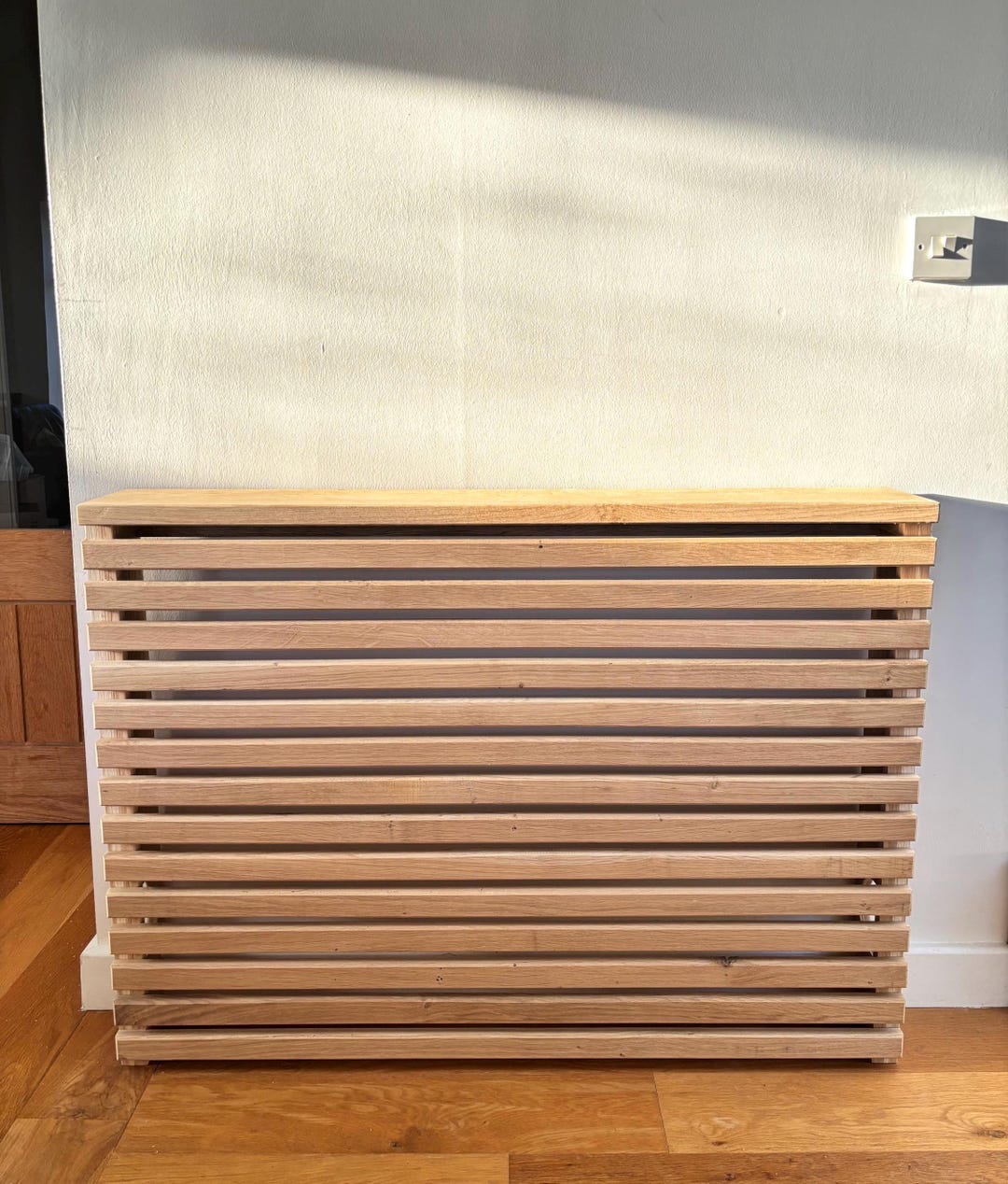 Solid Oak Horizontal Radiator Cover (unframed) - Etsy UK