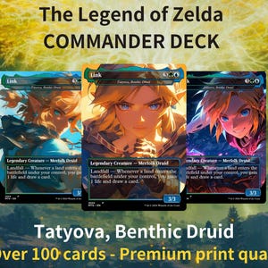 Commander Deck Legend of Zelda - Etsy