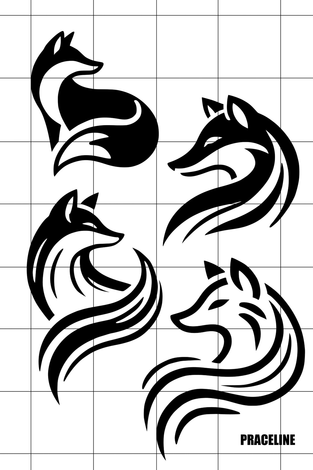 Fox Logo Bundle SVG and PNG - Etsy