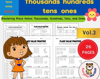 Place Value Practice: Understanding Tens & Ones (printable PDF) - Etsy