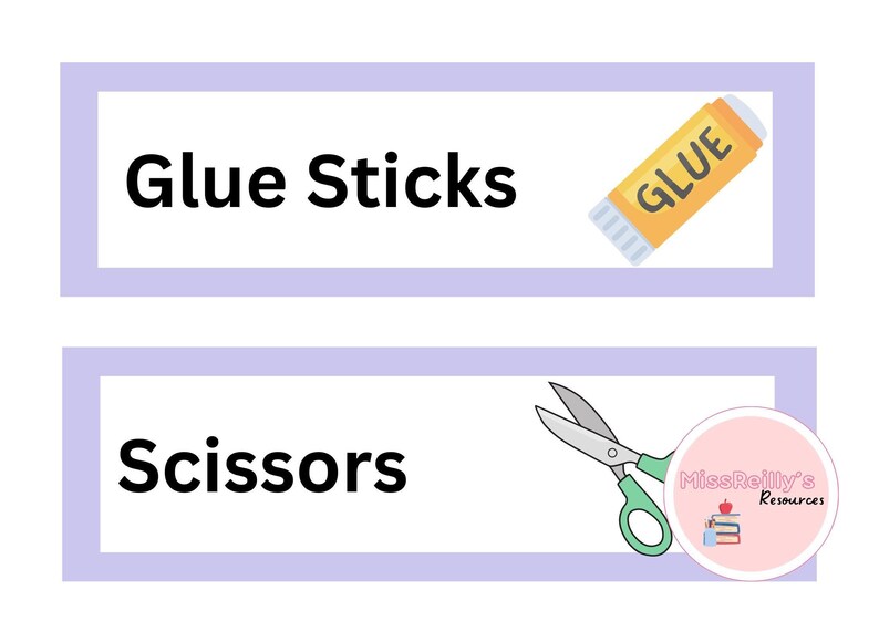 Classroom Tub Labels | Classroom Displays - Etsy