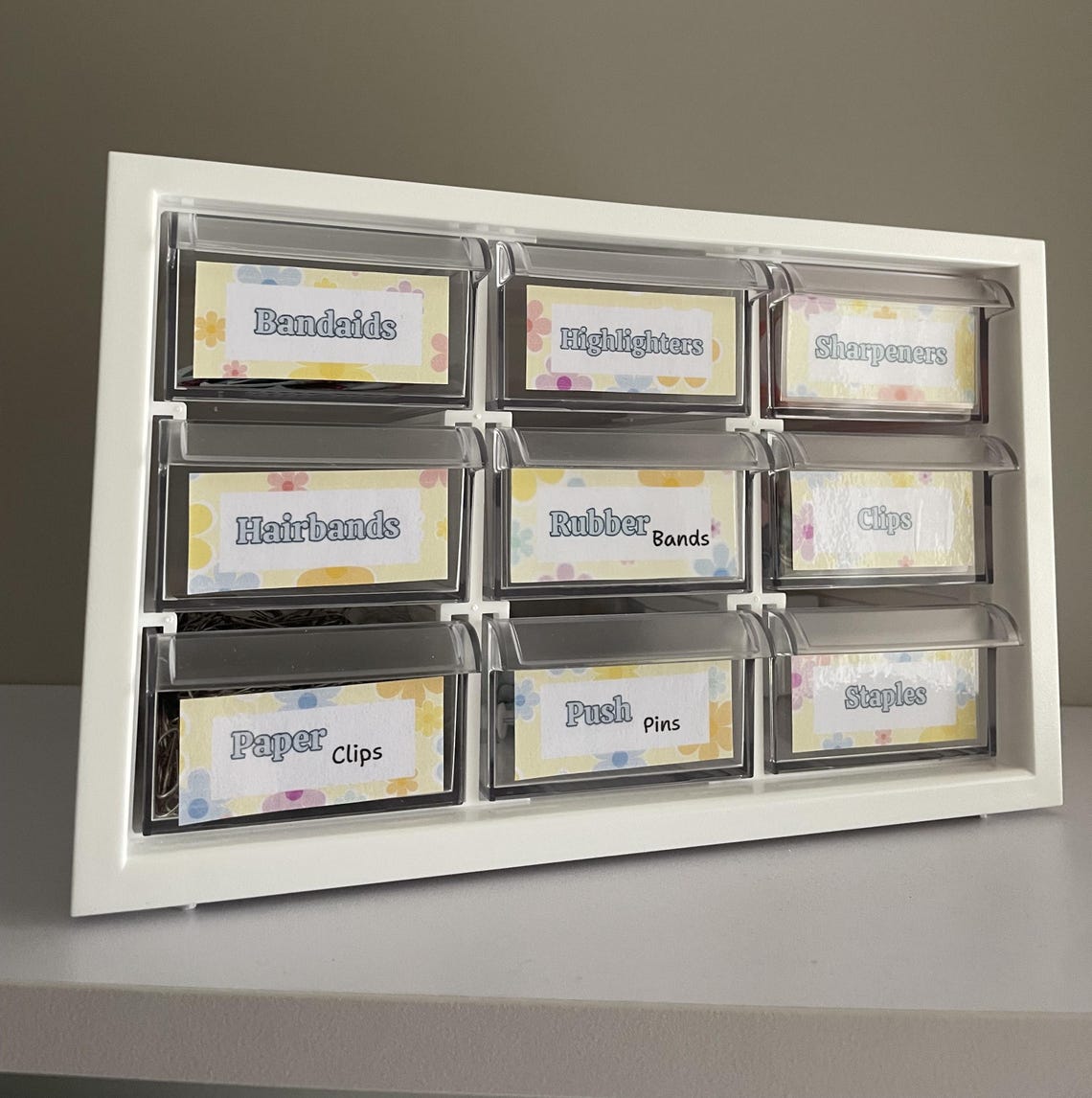 Flower Storage Labels | Classroom Organisation - Etsy