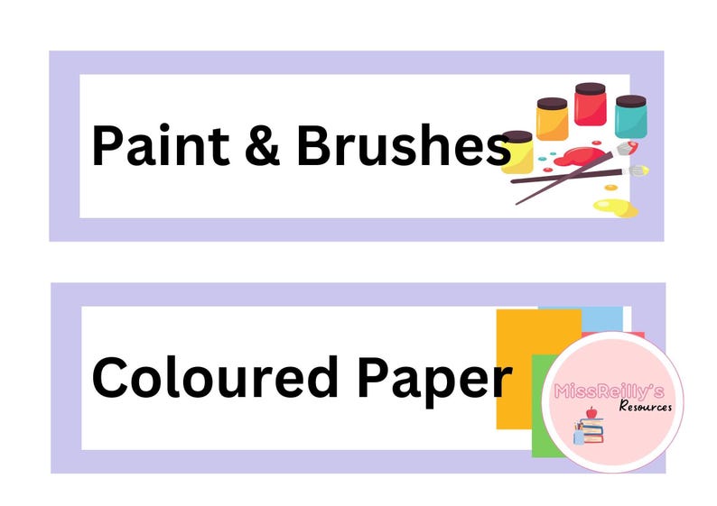 Classroom Tub Labels | Classroom Displays - Etsy
