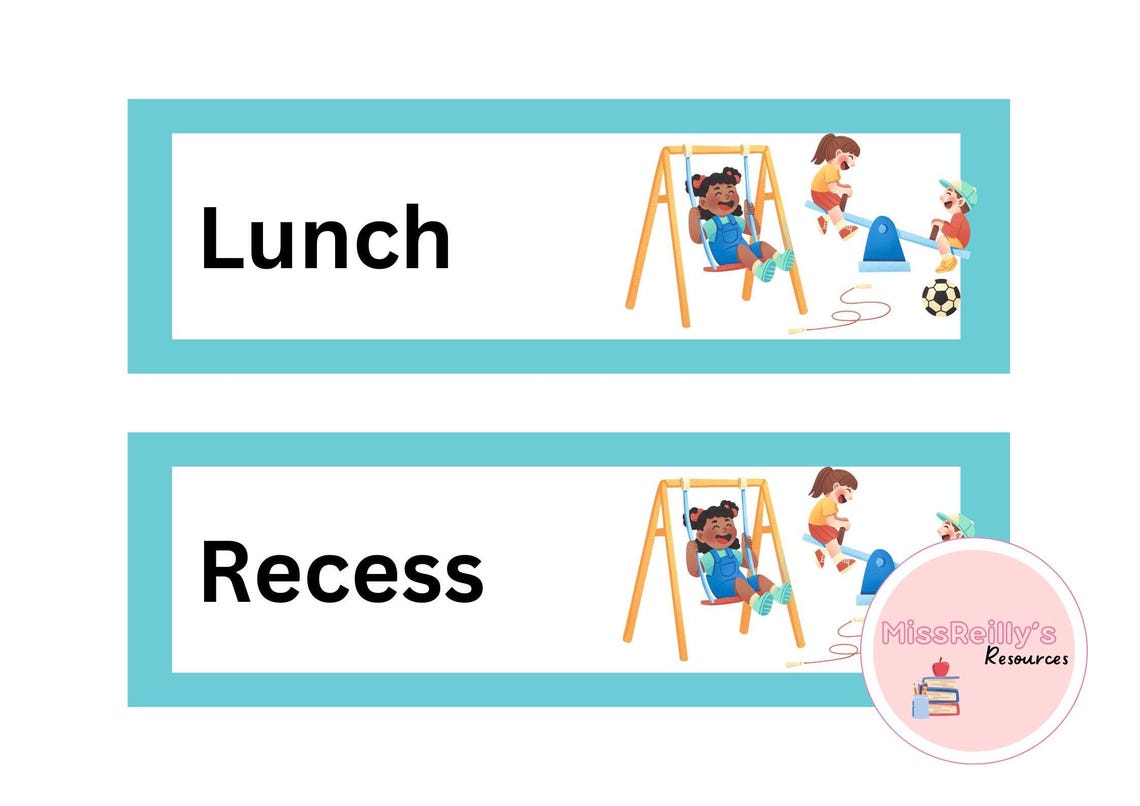 Daily Schedule Displays | Classroom Organisation - Etsy
