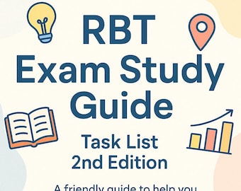RBT Task List Study Guide - Etsy