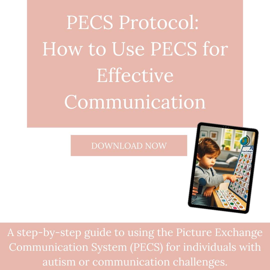 PECS Protocol, How to Use PECS for Effective Communication, Special ...