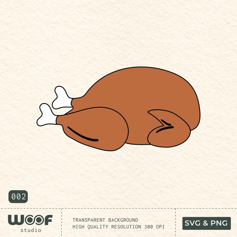 Thanksgiving Turkey - Thanksgiving Dinner - Svg, Png, Pdf, Eps File ...