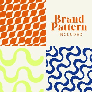 Dog Business Logo Dog Brand Business Branding Kit DIY Logo Color ...