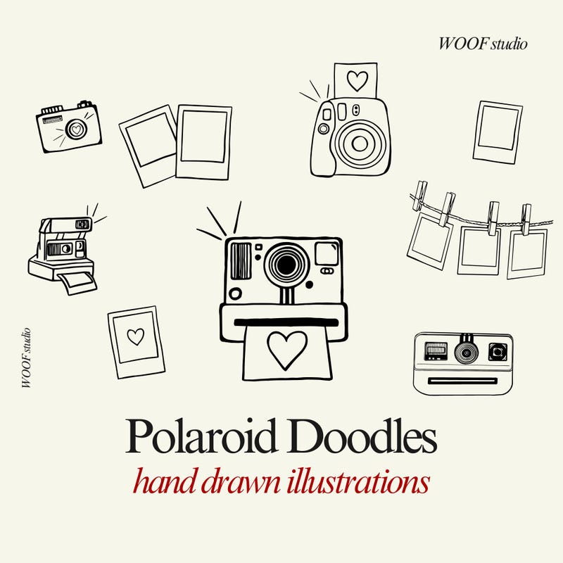 Hand Drawn Book Clip Art - Etsy UK