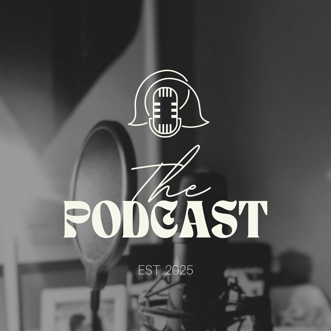 Podcast Logo Design | DIY Podcast Launch Branding Template | Editable ...