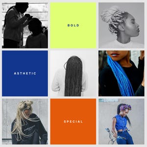 Braiding Logo Braiding Business Branding Kit Braiding Logo Brand ...