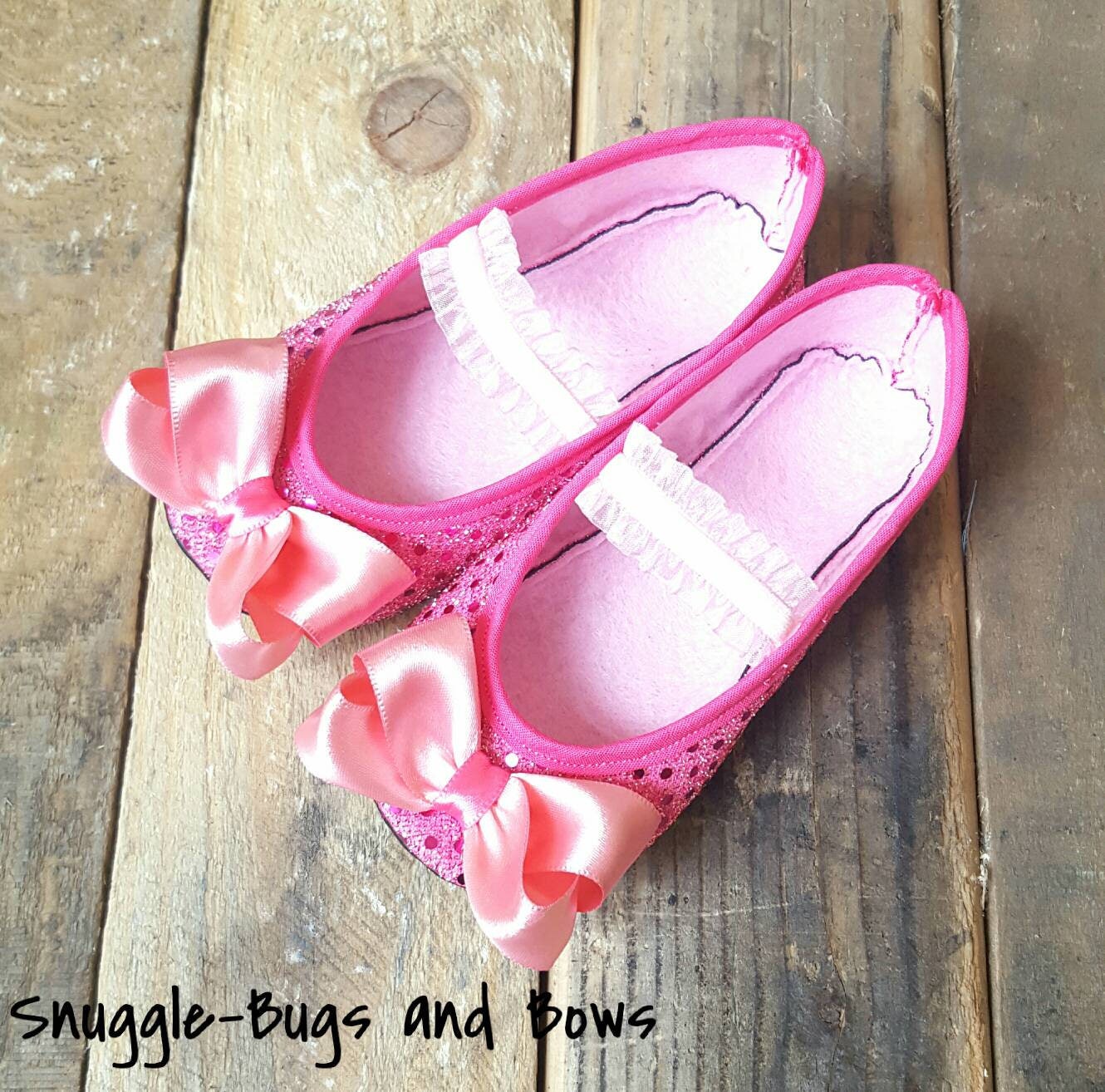 Sleeping Princess Play Slippers (sizes 1 - 12) MEASURE Your Child's ...