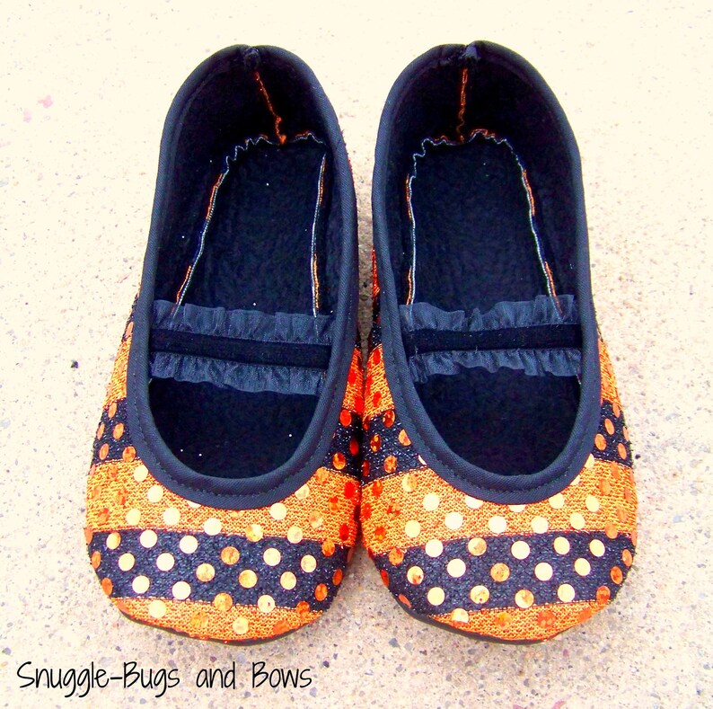 Halloween Baby Shoes, Halloween Toddler Shoes, Orange and Black Kids ...