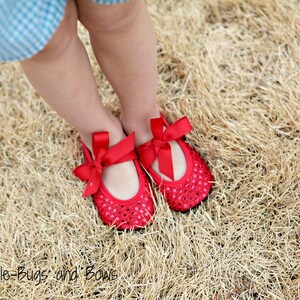 Ruby Red Slippers, Ruby Slippers, Wizard of Oz, Dorothy Shoes, Baby ...