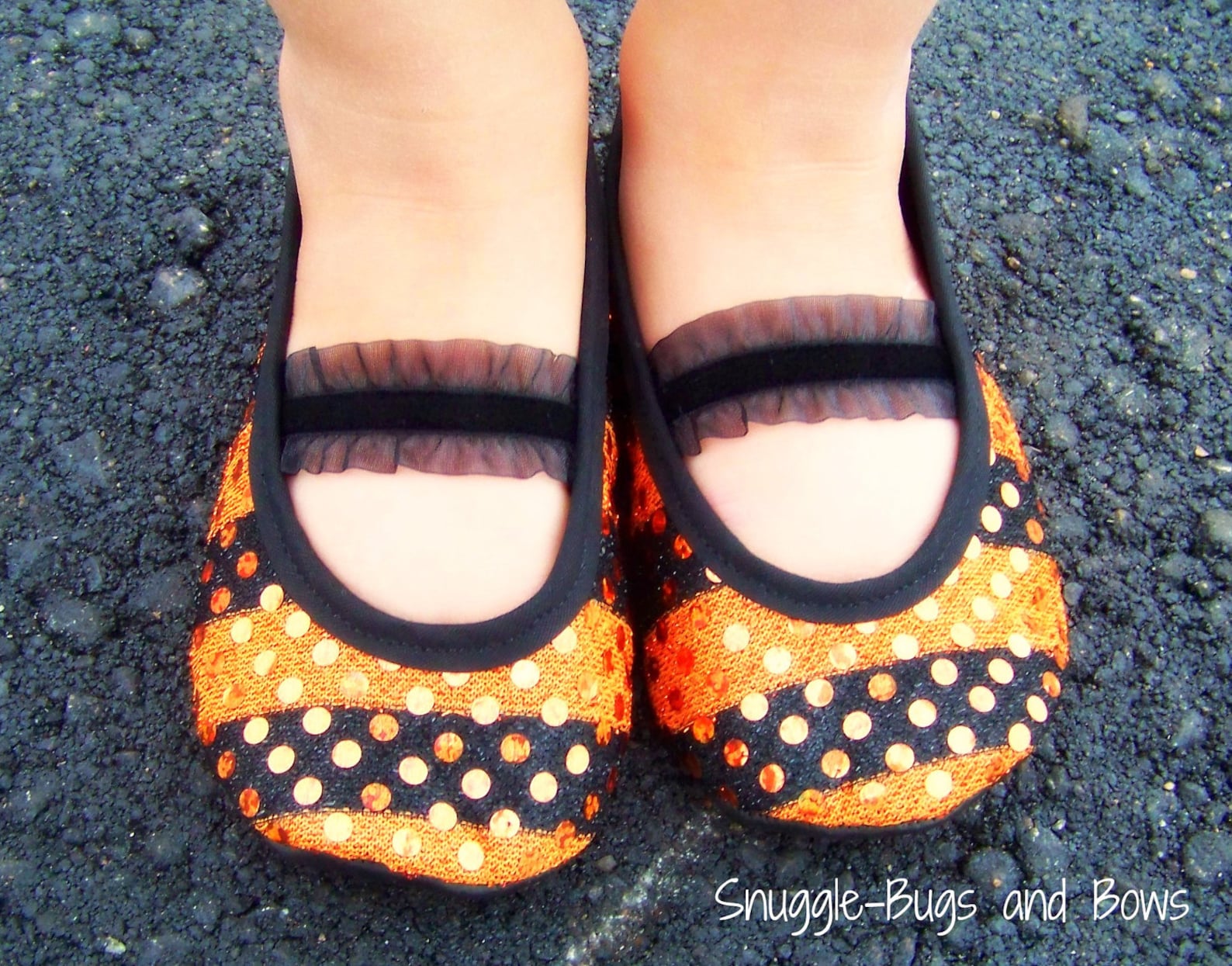 Halloween Baby Shoes, Halloween Toddler Shoes, Orange and Black Kids ...