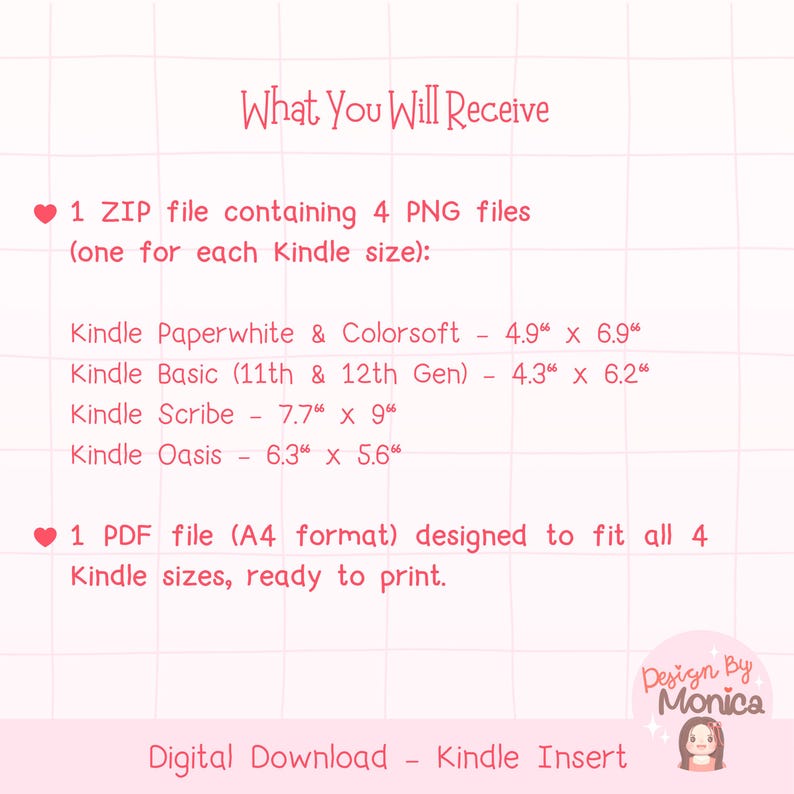 Kindle Case Inserts PNG, Bookish Kindle Insert Digital Download ...