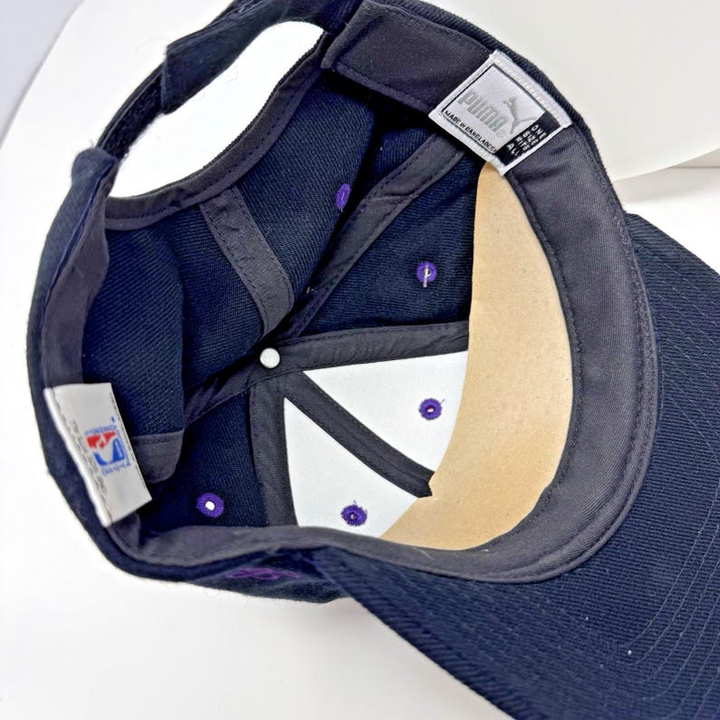 LA Lakers NBA Puma Wool Snapback Hat - Black - Etsy