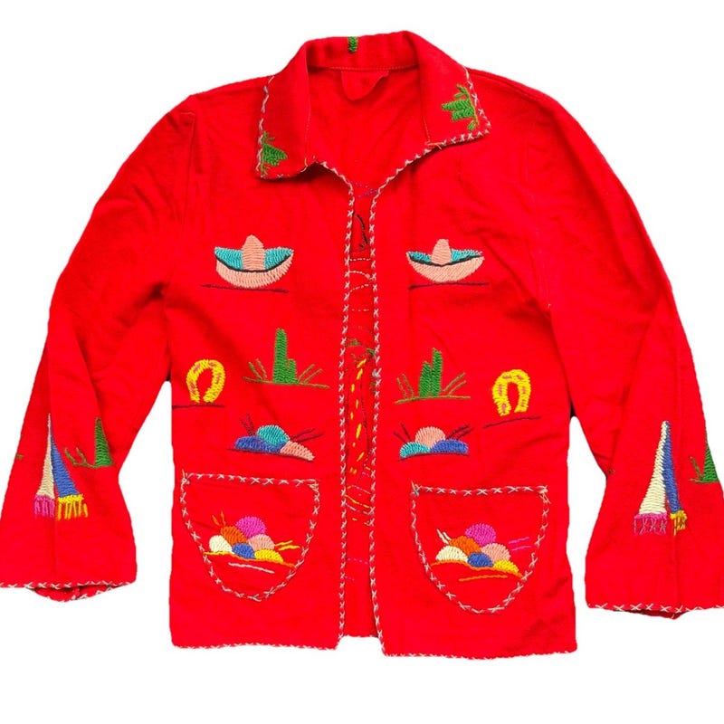 Mexican Tourist Jacket - Etsy