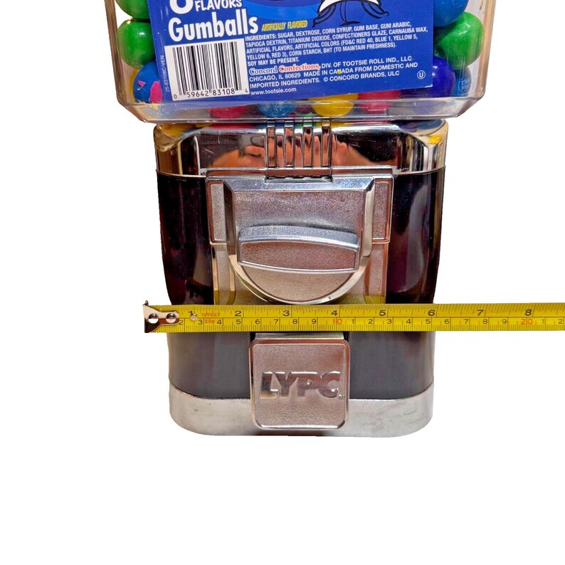 Vintage LYPC Pro-line Double Bubble Gumball Machine NO KEY, Coins Still ...
