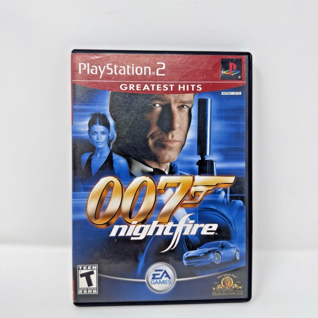 Nightfire 007 Playstation 2 PS2 Missing Manual - Etsy