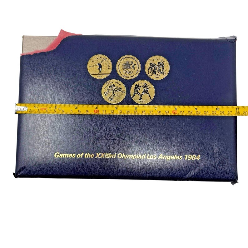 1984 Los Angeles Olympics Transit Token Coin Set W/24 Coins Complete ...