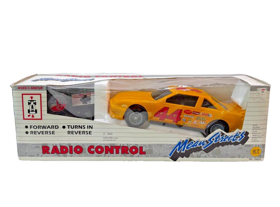 1995 Mean Streets SCIENTIFIC Toys Radio Control NIB Mustang No 30834 ...