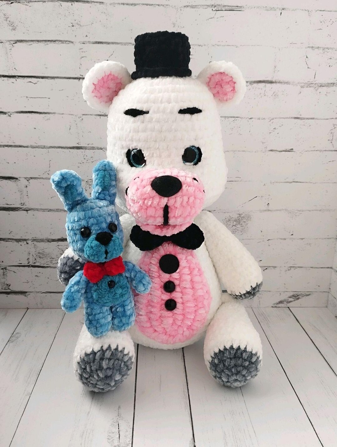 Funtime Freddy FNAF Plush, Five Nights at Freddy's, Animatronic Plushie ...